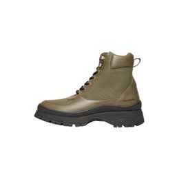 Schn&uuml;rboots N91 "Style Choice GH1", Herren, Gr. 41, braun (dunkelbraun), Leder, Schuhe Schn&uuml;rboots