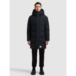 Steppmantel Khujo "STANK3", Herren, Gr. XXL, port blau, 100% Polyester, unifarben, Mäntel