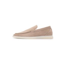 Loafer Henry Stevens "Elia L1", Herren, Gr. 40, beige, Leder, Schuhe Loafer