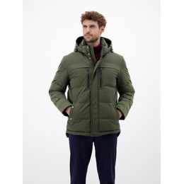 Steppjacke Lerros, Herren, Gr. M, original olive, Web, Obermaterial: 100% Polyester, unifarben, normal hüftbedeckend, Rundhals, Jacken, mit Kapuze