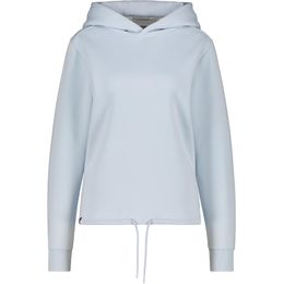 alife and kickin Kapuzensweatshirt ALIFE & KICKIN "Damen DunjaAK A", Damen, Gr. L, ice blau, 60% Baumwolle, 40% Polyester, Sweatshirts