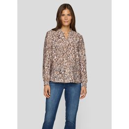 Rabe Damen Klassische Bluse "Bluse"grau, Gr. 40, 85%Viskose, 15%Polyamid, Blusen