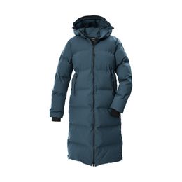 Steppmantel Killtec "KOW 260 WMN QLTD CT", Damen, Gr. 36, hellpetrol, Oberstoff: 100% Polyester, Futter: 100% Polyester (recycelt), Füllung: 100% Polyester, Mäntel, Wasserabweisend, winddicht, 2-Wege-Reißverschluss, gefüttert