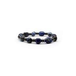Tiger Treasure Qualität, inspiriert seit 1890 Armband 'Midnight Balance' Damen Größe 19 cm blau