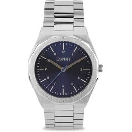 Esprit Uhr Herren Größe One Size navy / silber