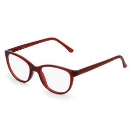 Fielmann MC 518 CL Brille Damen | Fassung: Vollrand, Butterfly, Rot Transparent
