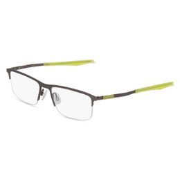 Puma PU 0302O Brille Unisex | Fassung: Vollrand, Quadratisch, Gun Matt