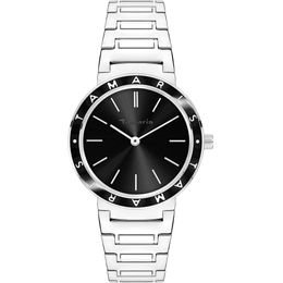 Tamaris Uhr Damen Gr&ouml;&szlig;e One Size schwarz / silber