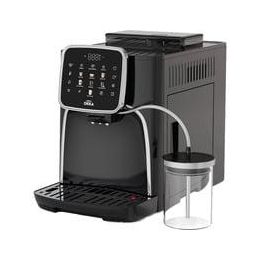 ARZUM Okka Espresso Pro M , Vollautomat schwarz/chrom, mit Milchbeh&auml;lter