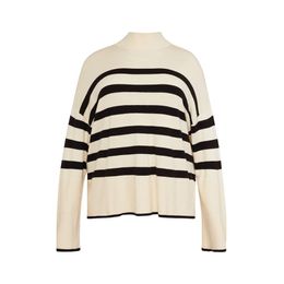 Vero Moda Curve Sweater 'HAPPINESS' female Beige size M-46/48