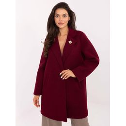 Madnezz House &Uuml;bergangsmantel Damen Gr&ouml;&szlig;e M/L bordeaux