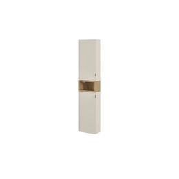 Möbel Kraft Hochschrank beige Maße (cm): B: 35 H: 185 T: 19.0 » Möbel Kraft