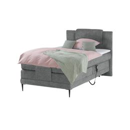 Twist Motor-Boxspringbett grau Ma&szlig;e (cm): B: 130 H: 111 &raquo; M&ouml;bel Kraft