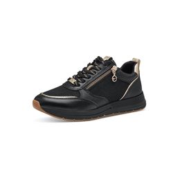 Tamaris Sneaker Damen Gr&ouml;&szlig;e 42 gold / schwarz