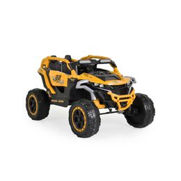 Moni Kinder Elektrofahrzeug SUV Arizona EVA-Reifen Fernbedienung Lichter Musik orange
