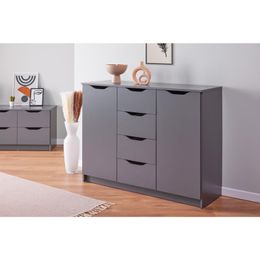 Inter Link Kommode Sideboard Silenzia in grau