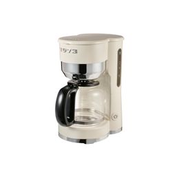 SILVERCREST® Kaffeemaschine Chrom Retro 1973 Creme SKMR 1000 A1