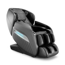 NAIPO Massagesessel Shiatsu Massagestuhl Zero Gravity für Ganzkörper, mit Heizung, SL Track, Klopfen, Kneten, Luft-Massage-System, USB, Bluetooth 3D Surround Sound Musik, Für Zuhause und Büro, Schwarz