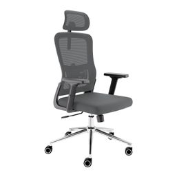 CLOUVOU BrightSeat Bürostuhl Ergonomisch – Anthrazit