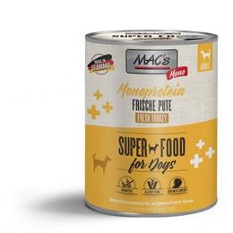 Mac's MAC's Nassfutter Hund Monoprotein Adult Pute 6x800 g