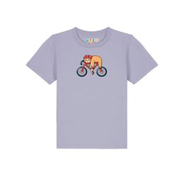 watabout.kids T-Shirt 'Sloth' Jungen Gr&ouml;&szlig;e 134/146 flieder