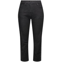 Ulla Popken Jeans female Black size 44