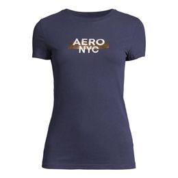 Aéropostale Shirt 'JUL' female Blue size XXL