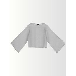 THE-ARE Pullover Damen Größe XS/XL silbergrau / silber