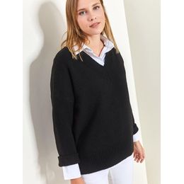Bianco Lucci Pullover Damen Gr&ouml;&szlig;e XS/XL schwarz