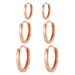Hey Happiness Earrings 'Classic Trio' female Gold size One Size