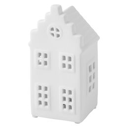 my home Großes LED-Deko-Haus aus Porzellan