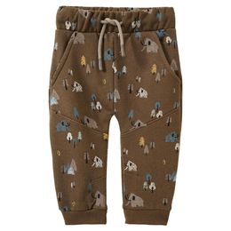 Topomini Baby Jogginghose mit Allover-Print