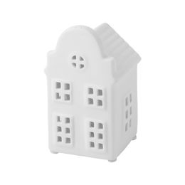 my home Kleines LED-Deko-Haus aus Porzellan