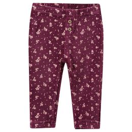 Topomini Baby Cordleggings mit Blümchen