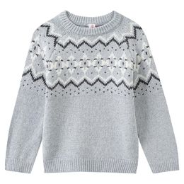 Topolino Jungen Strickpullover mit Norwegermuster