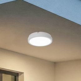 LED-Deckenleuchte Vera, weiß, Kunststoff, Ø 22 cm, IP65