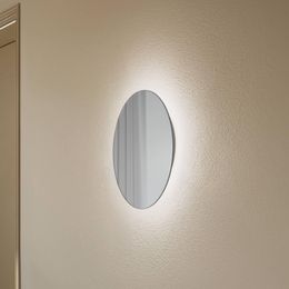 LED-Spiegel Ring M, Ø 29 cm, Glas, warmweiß