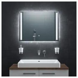 Bringer Badspiegel mit Beleuchtung - BRS103 - 80x60 cm