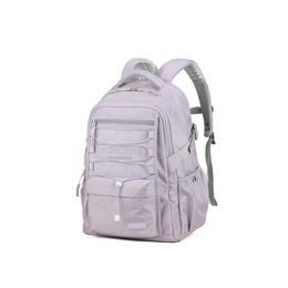Aoking Rucksack Herren Gr&ouml;&szlig;e One Size grau / lila / pastelllila