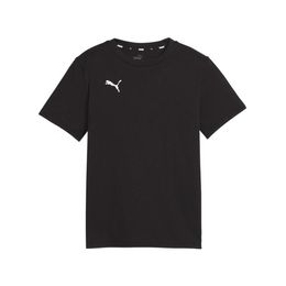 Puma teamGOAL Casuals T-Shirt Kids Schwarz F03, Größe 164, Kinder, Bekleidung - 11teamsports