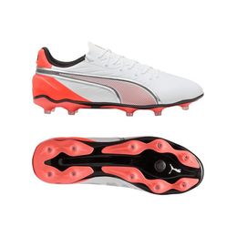 Puma KING Match FG/AG Untamed Weiß F01, Größe 42,5 - 11teamsports