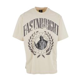 Fast & Bright T-Shirt 'Justice' Herren Gr&ouml;&szlig;e XL beige / basaltgrau
