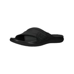 Pantolette IMac "IMac Pantoletten Leder", Herren, Gr. 41, schwarz, Leder, Schuhe
