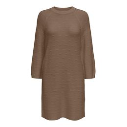 Only Strickkleid in Braun - 48% | Größe S | Damen-kleider