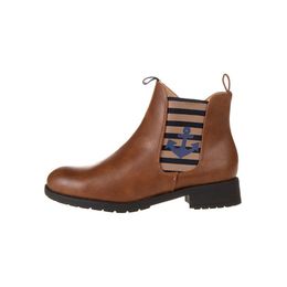 Inselhauptstadt Chelsea-Boots in Hellbraun - 0% | Größe 42 | Stiefeletten