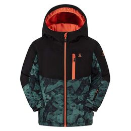 Kamik Winterjacke ''Samuel'' in Schwarz/ Grün - 42% | Größe 128 | Kinderjacken