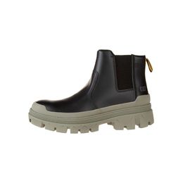 CAT® CAT Leder-Chelsea-Boots "Hardwear" in Schwarz - 48% | Größe 39 | Stiefeletten
