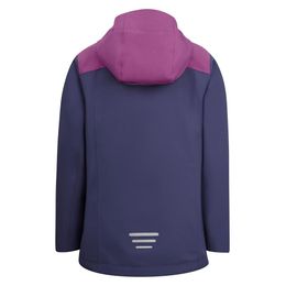Trollkids Regenjacke "Bergen" in Lila/ Dunkelblau - 44% | Größe 164 | Kinder-outdoor-jacken