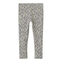 name it Leggings in Creme/ Dunkelblau - 22% | Größe 122 | Kinderhosen