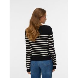 Only Cardigan in Schwarz/ Creme - 35% | Gr&ouml;&szlig;e S | Damen-pullover-cardigans